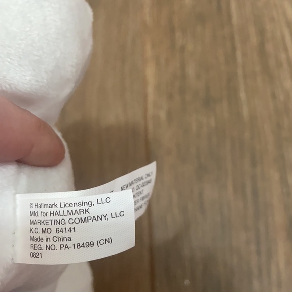 Hallmark | Toys | Hallmark White Lion Red Heart Shaped Mane 9 Plush ...